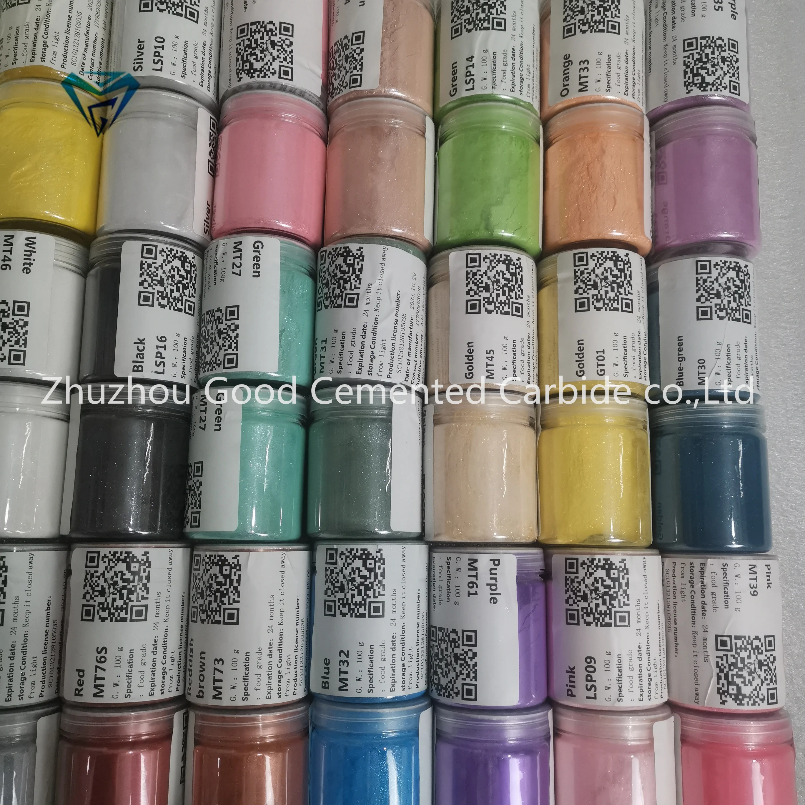 Lemon Yellow Powder Food Coloring Binding Powder Customized Shiny Or ...