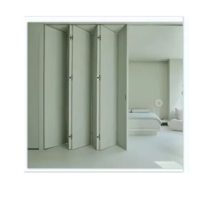 Minimalist Bi-fold Stainless Steel Doors Beautiful Invisible Folding ...