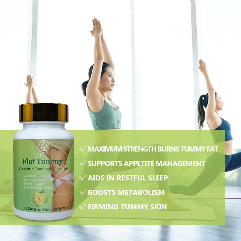 Organic Detox Diet Pills - Flat Tummy & Weight Loss Capsules