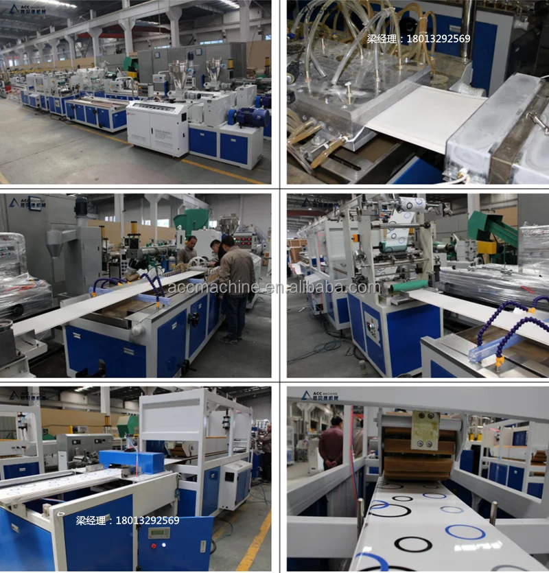 250mm Pvc Ceiling Production Line Pvc Panel Wall Making Machine - Buy ...