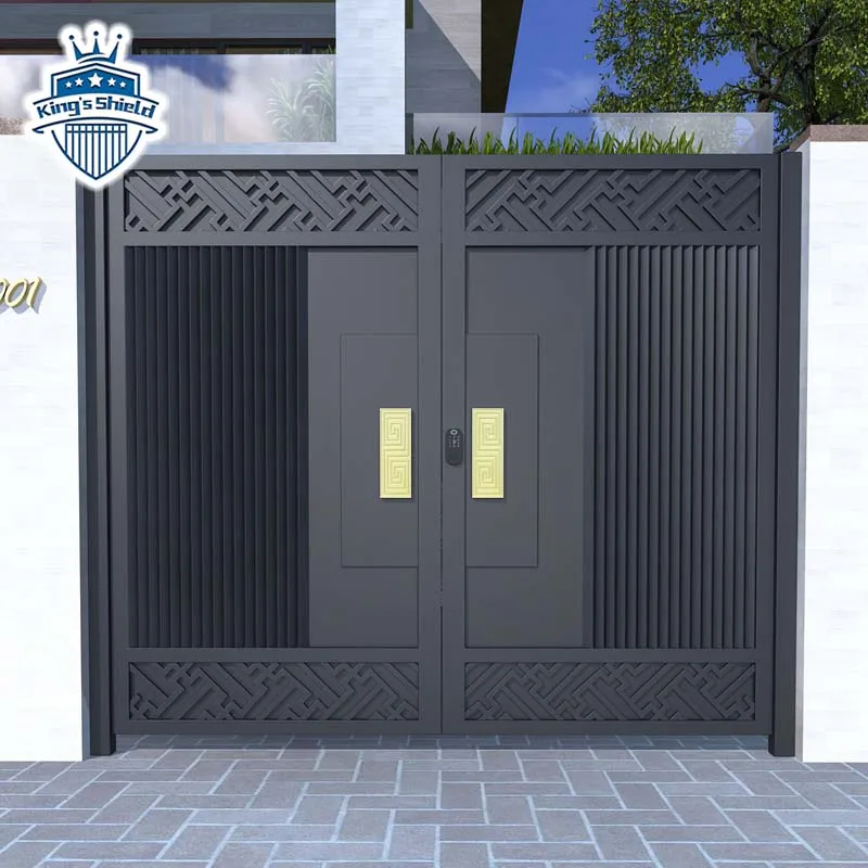 Cheap Price Modern Villa Latest Customized Steel Gate Main Wrought ...