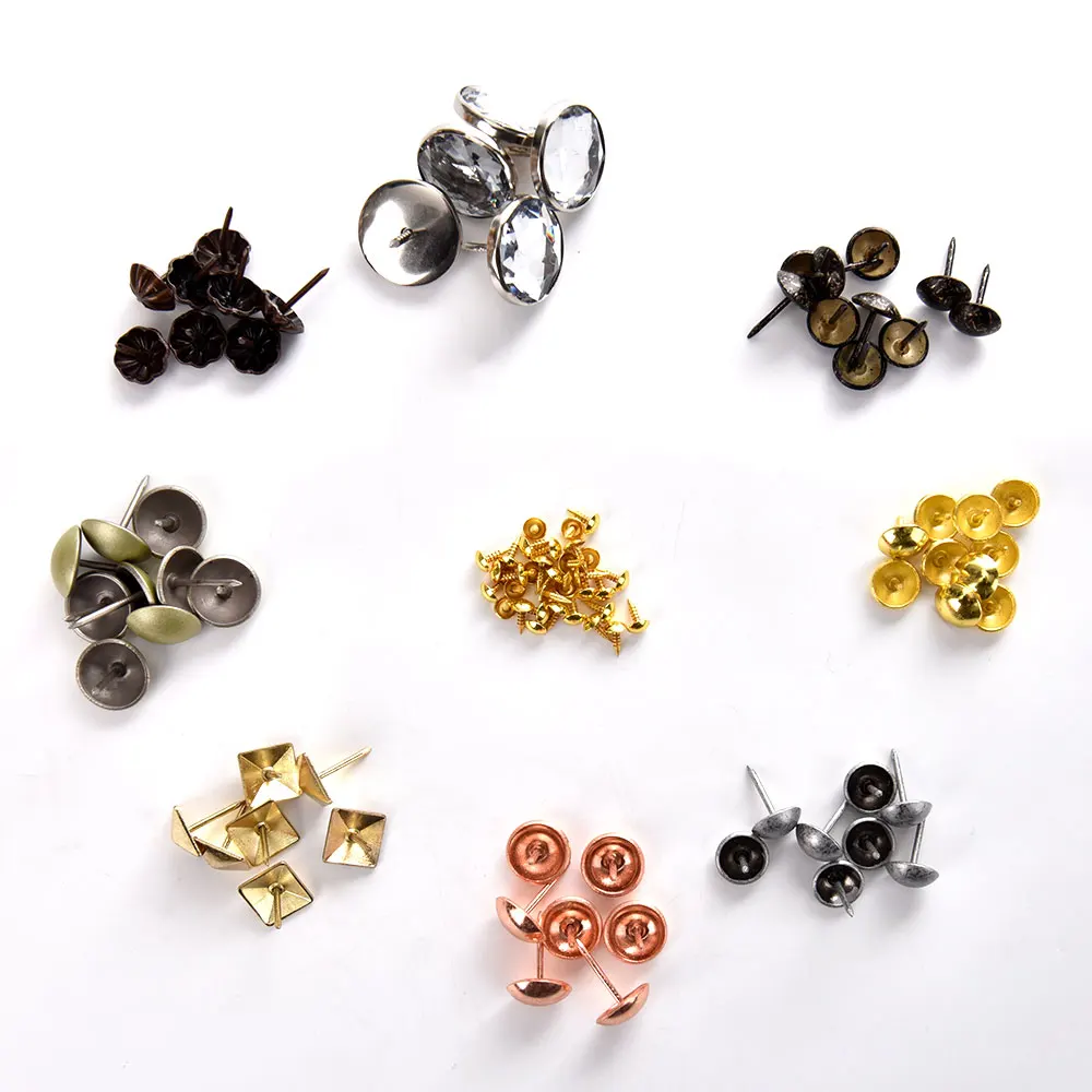 Modern Design Decorative Golden Sofa Upholstery Furniture Sofa Nails ...