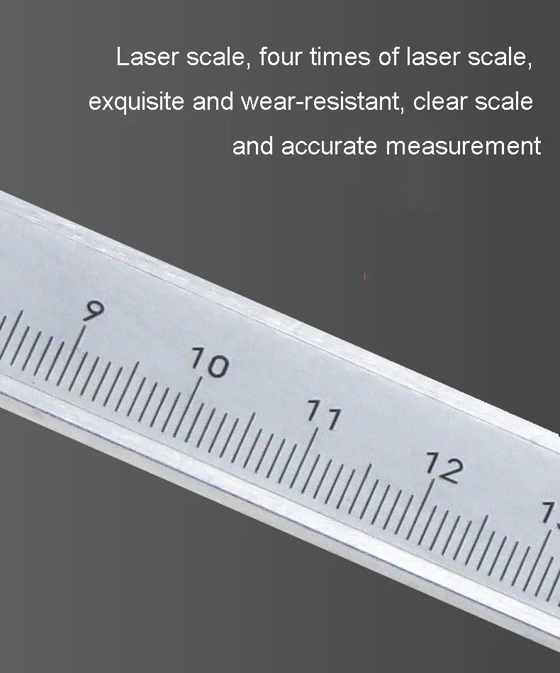 Durable Vernier Caliper Steel Inner/outer Diameter Measuring Gauge ...