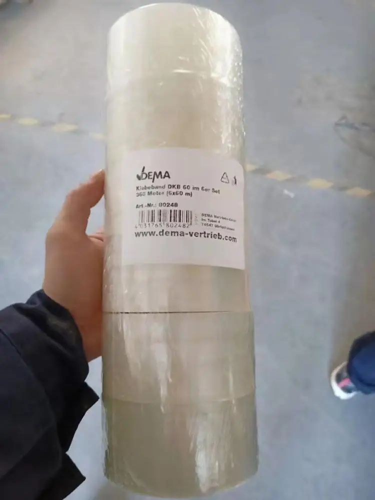 Factory Manufacturing High Quality Bopp Packing Transparent Clear Adhesive Tape - Buy Clear ...