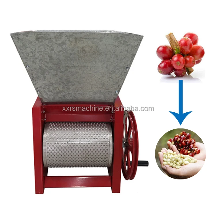 Wholesale Price Small Manual Fresh Coffee Bean Pulper/coffee Peeling ...