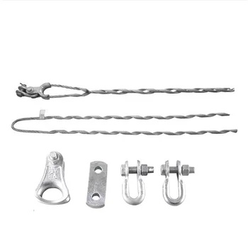 Preformed Helical Spiral Tension Suspension Armor Rods Protect Fiber ...