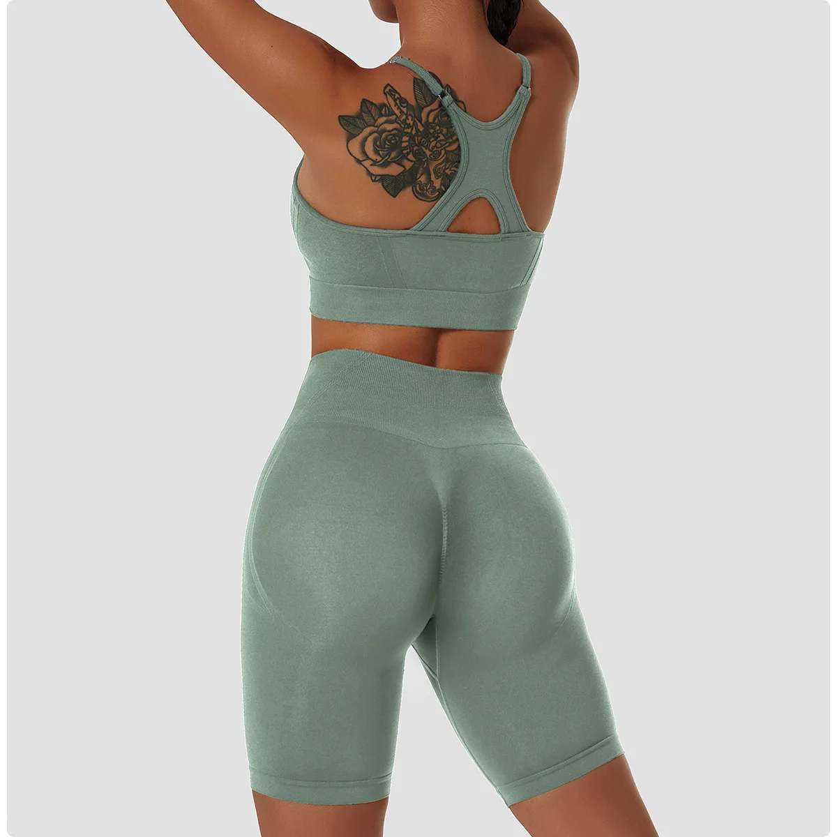 Lcool Plus Size Ladies Fitness Gym Wear Set Women Sportswear Gym Outfit ...