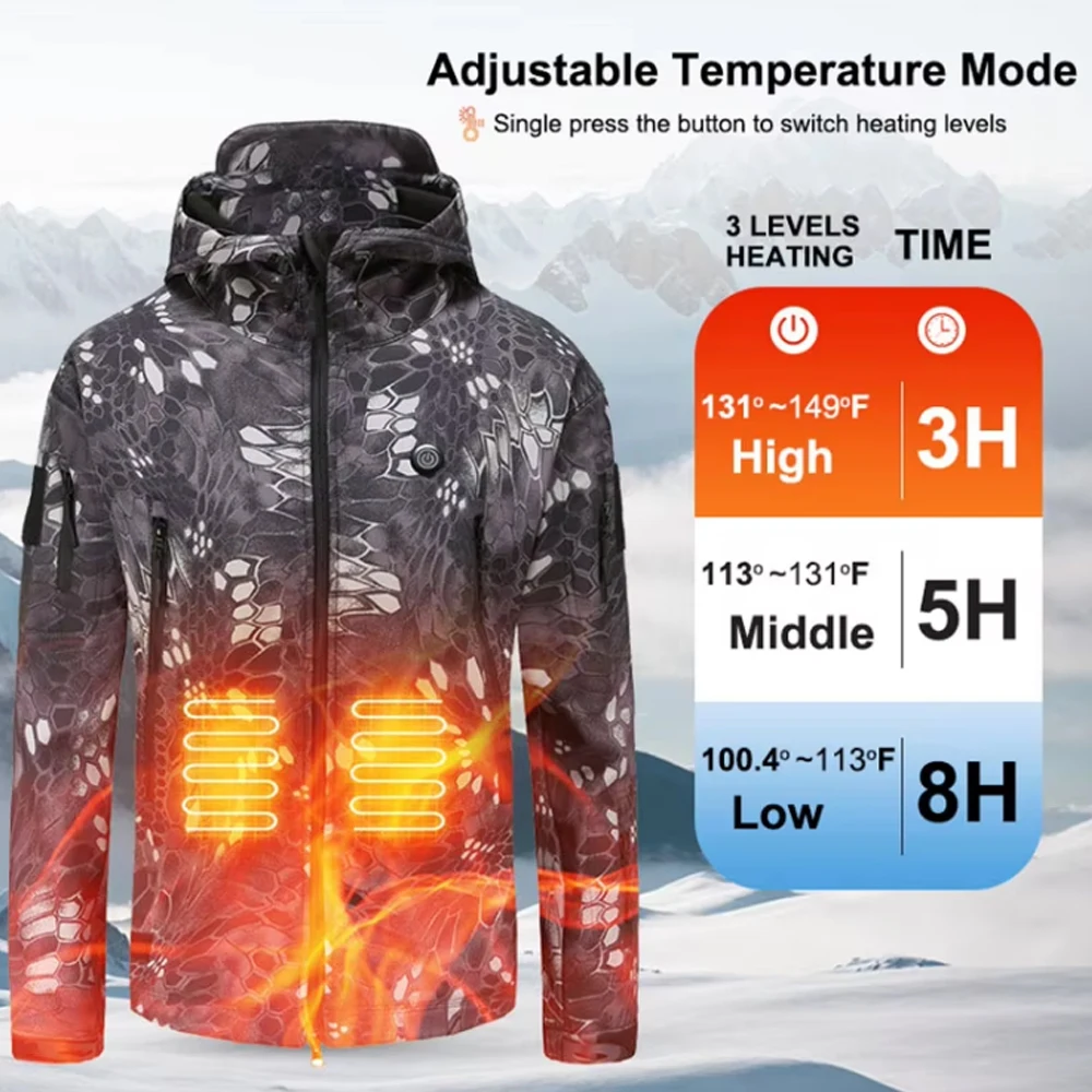 Heated Jacket Custom Usb Temperature Controller Motorcycle Outwear ...