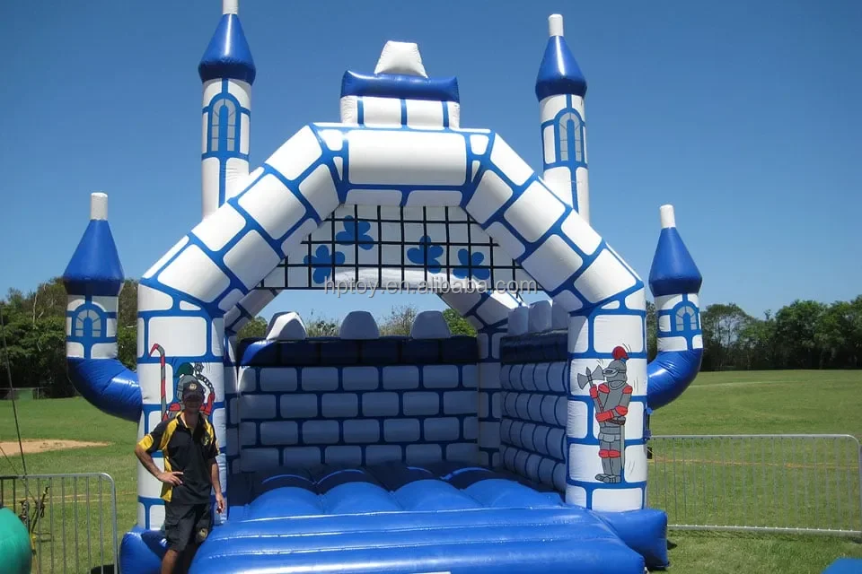 Commercial Top Selling Knight Jumping Bouncing Castle Inflatable air ...