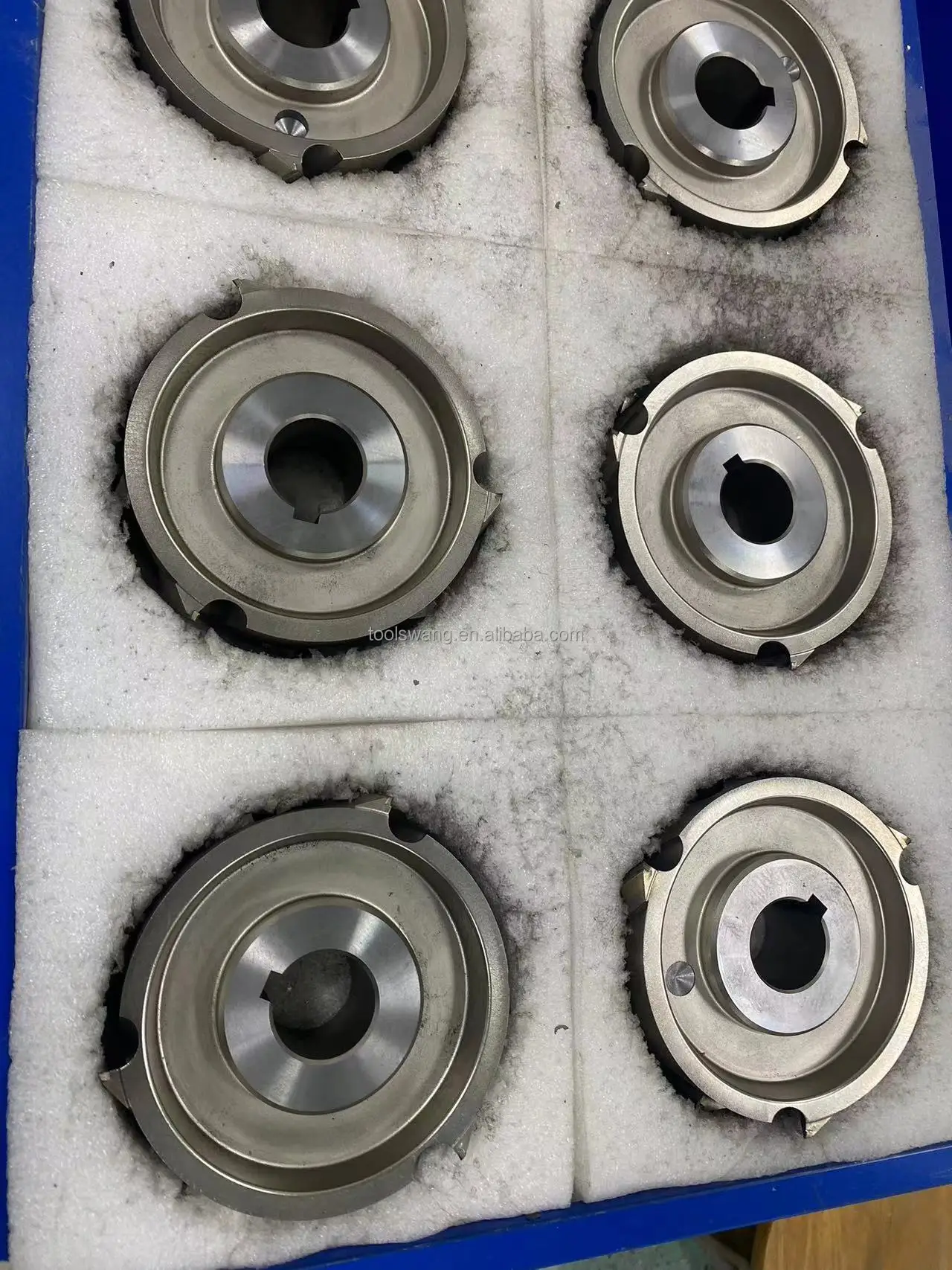 TOOLSWANG PCD Woodworking Edge Banding Spiral Diamond Cutter Pre ...