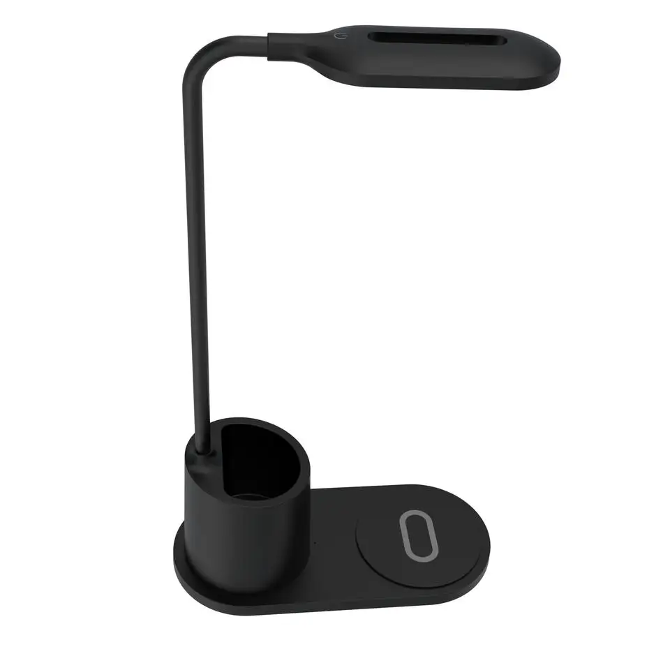 Desktop Multifunction Wireless Bedside Table Lamps 3 in 1 Pen Container ...