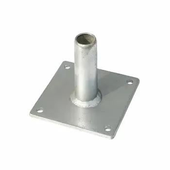 Scaffolding Galvanized Base Plate For Steeltube Coupler Scaffold Frame ...