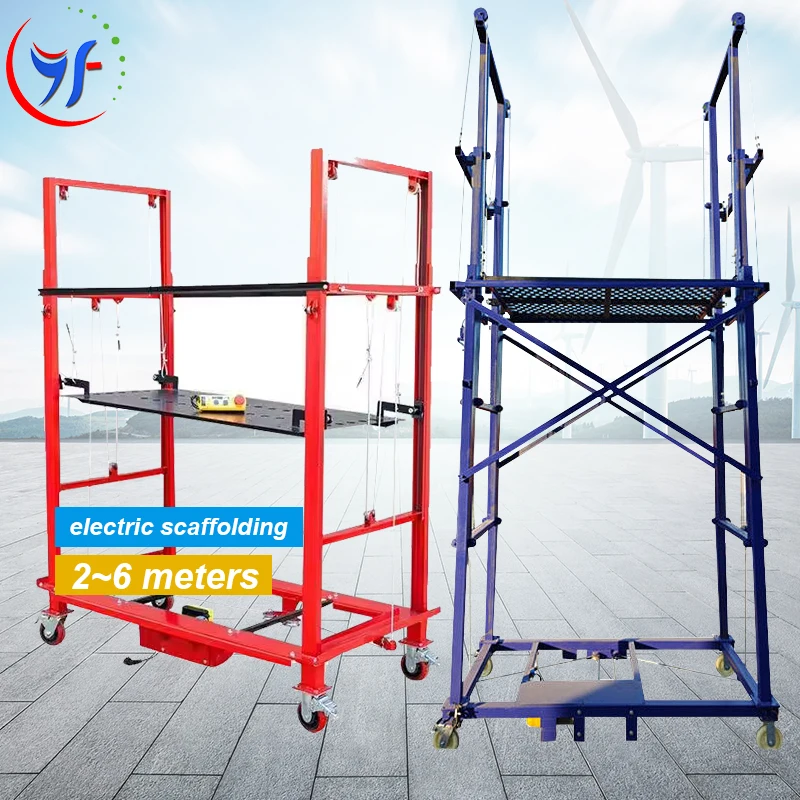Electric Steel Lifting Ladders Scaffolding Material Lift For Sale 500kg ...