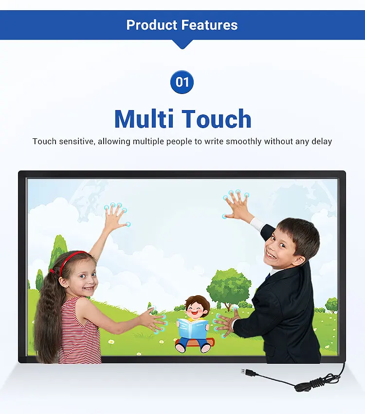 43 Inch Infrared Touch Screen Frame - Multi-Touch Panel