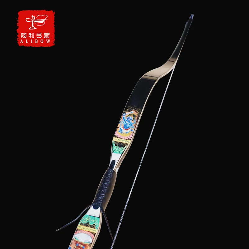 Alibow Traditional Recurve Bow - Custom Exquisite Painted Decoration ...