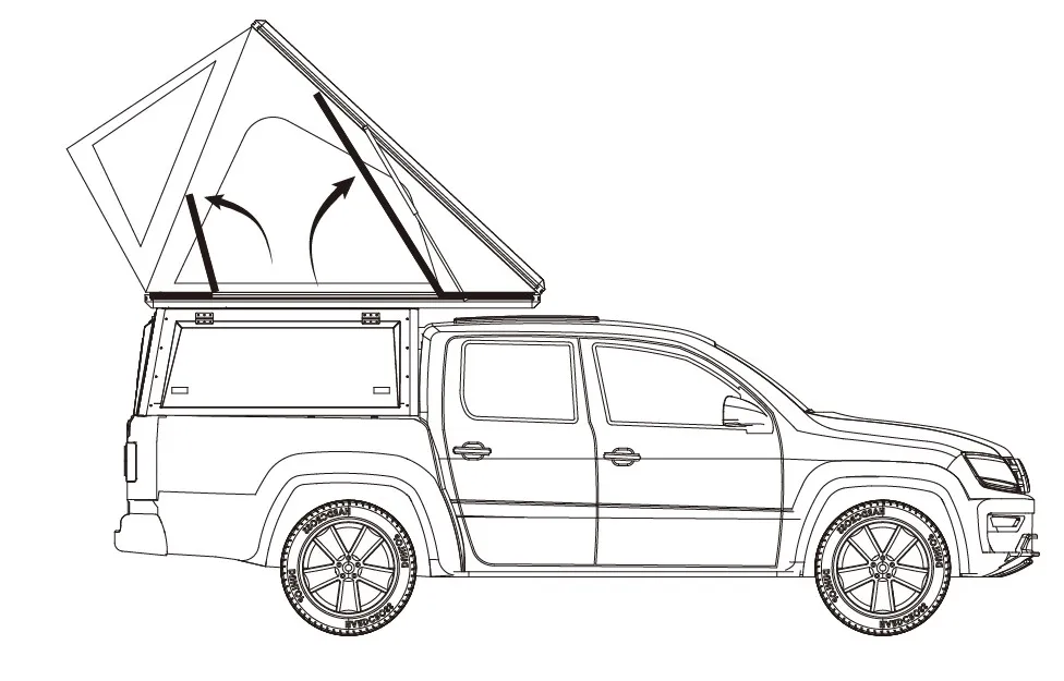 Expedition Overland Pickup 4x4 Truck Camper - Max Payload