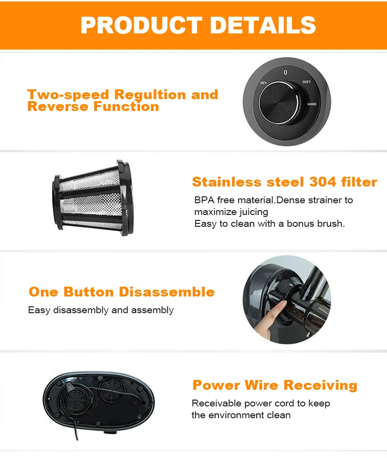 Hot Sale Automatic Pulp Ejection Household Commercial Blender ...