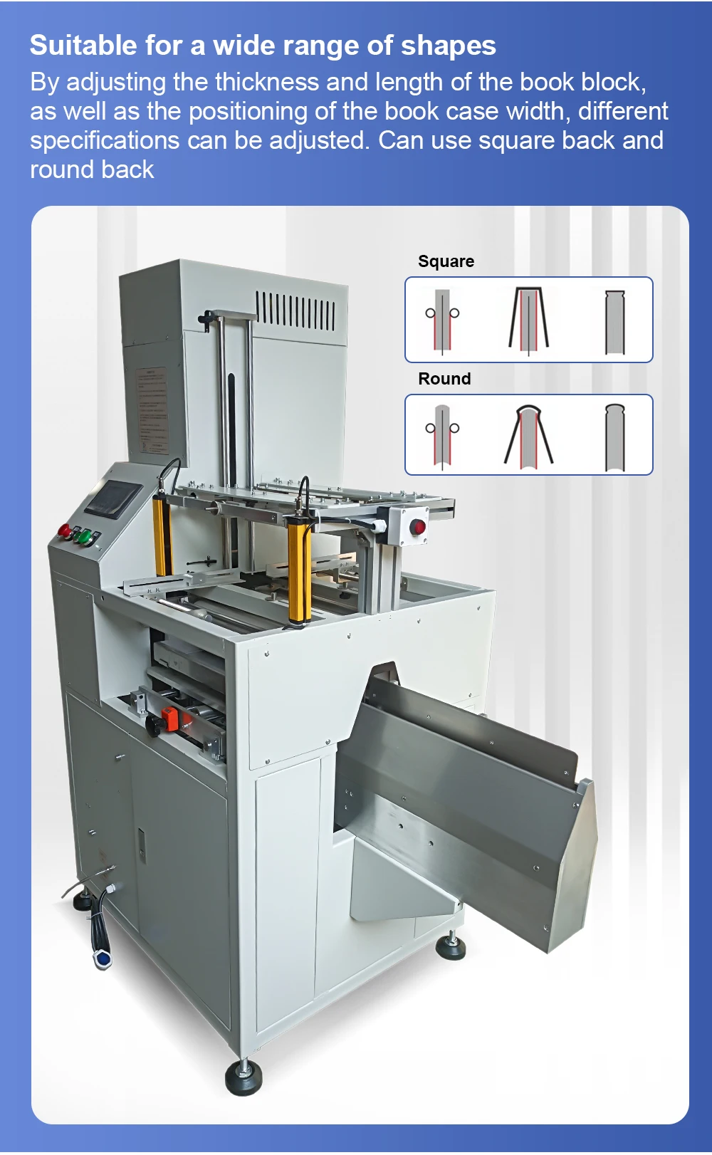 Semi-automatic Casing In Machine Photo Book Binding Machine For ...