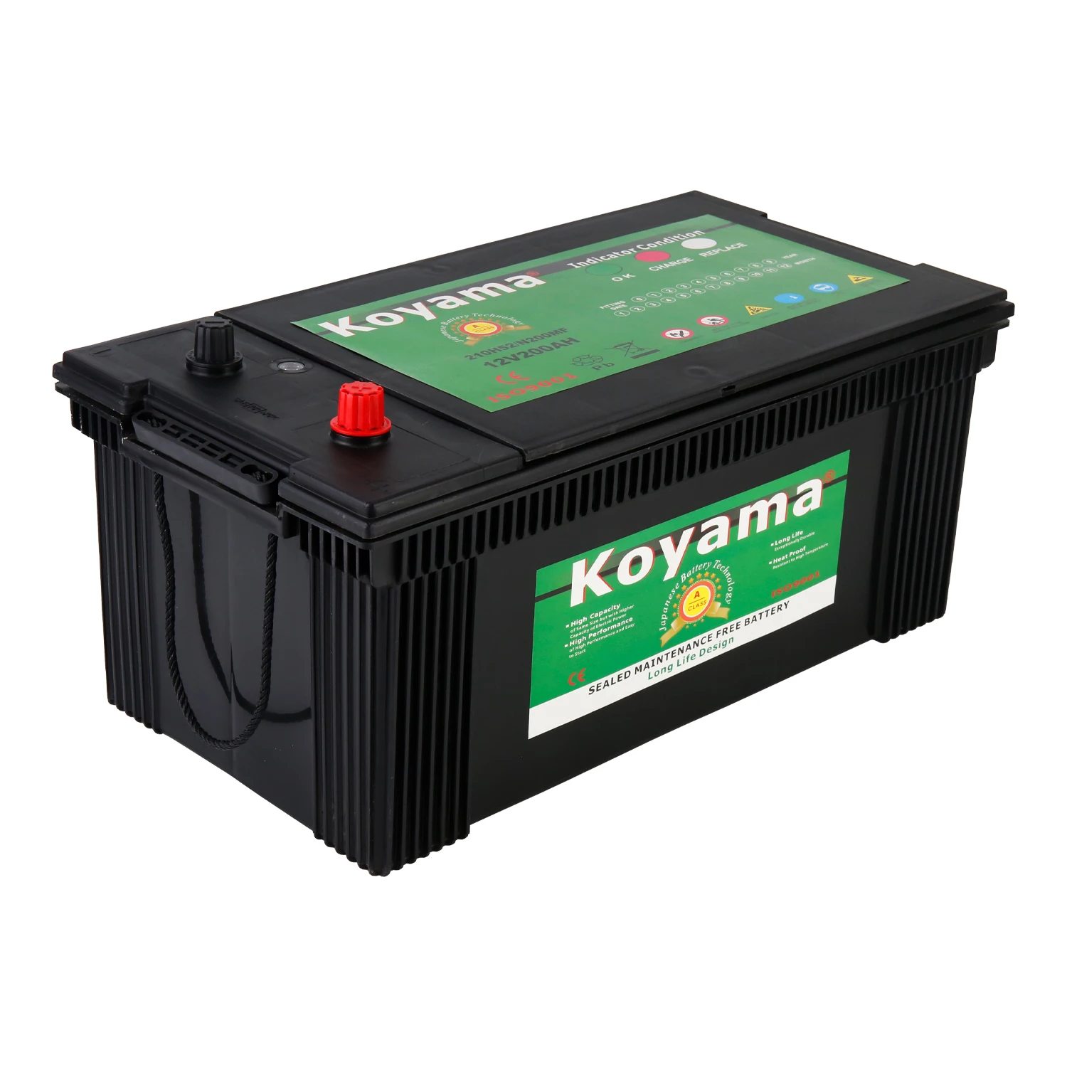 Deep Cycle Heavy Duty Truck/Marine Battery 12v260Ah Strong Starter Boat ...