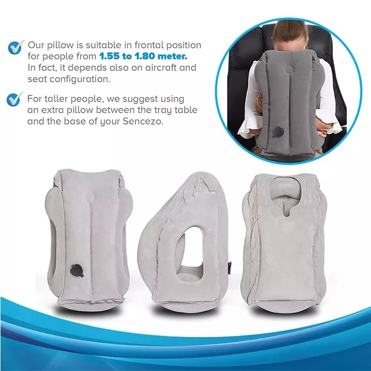 Airgoods Inflatable Travel Pillow - Perfect for Airplane