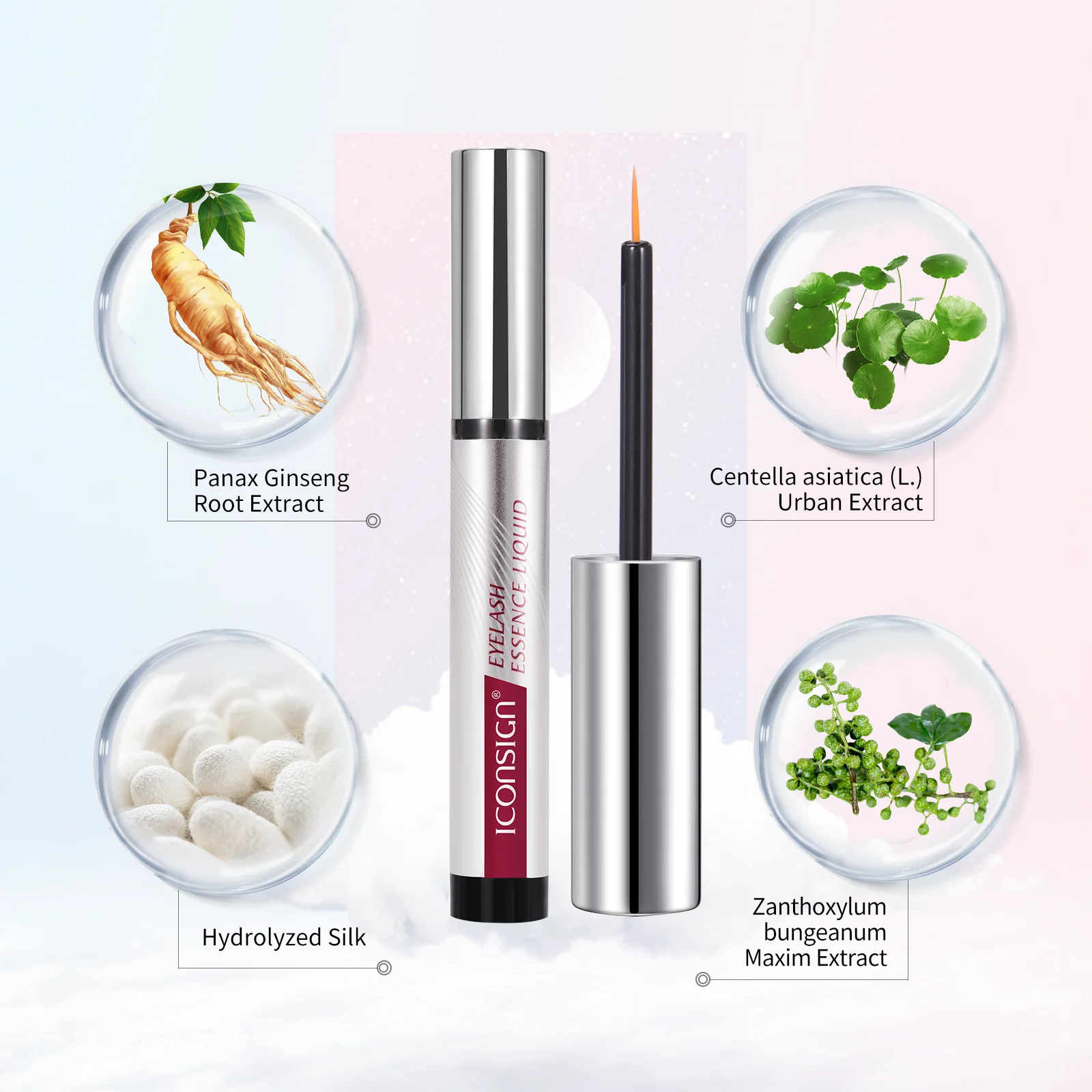 Day and Night Lash Care Treatment Set - Organic Lash Enhancer