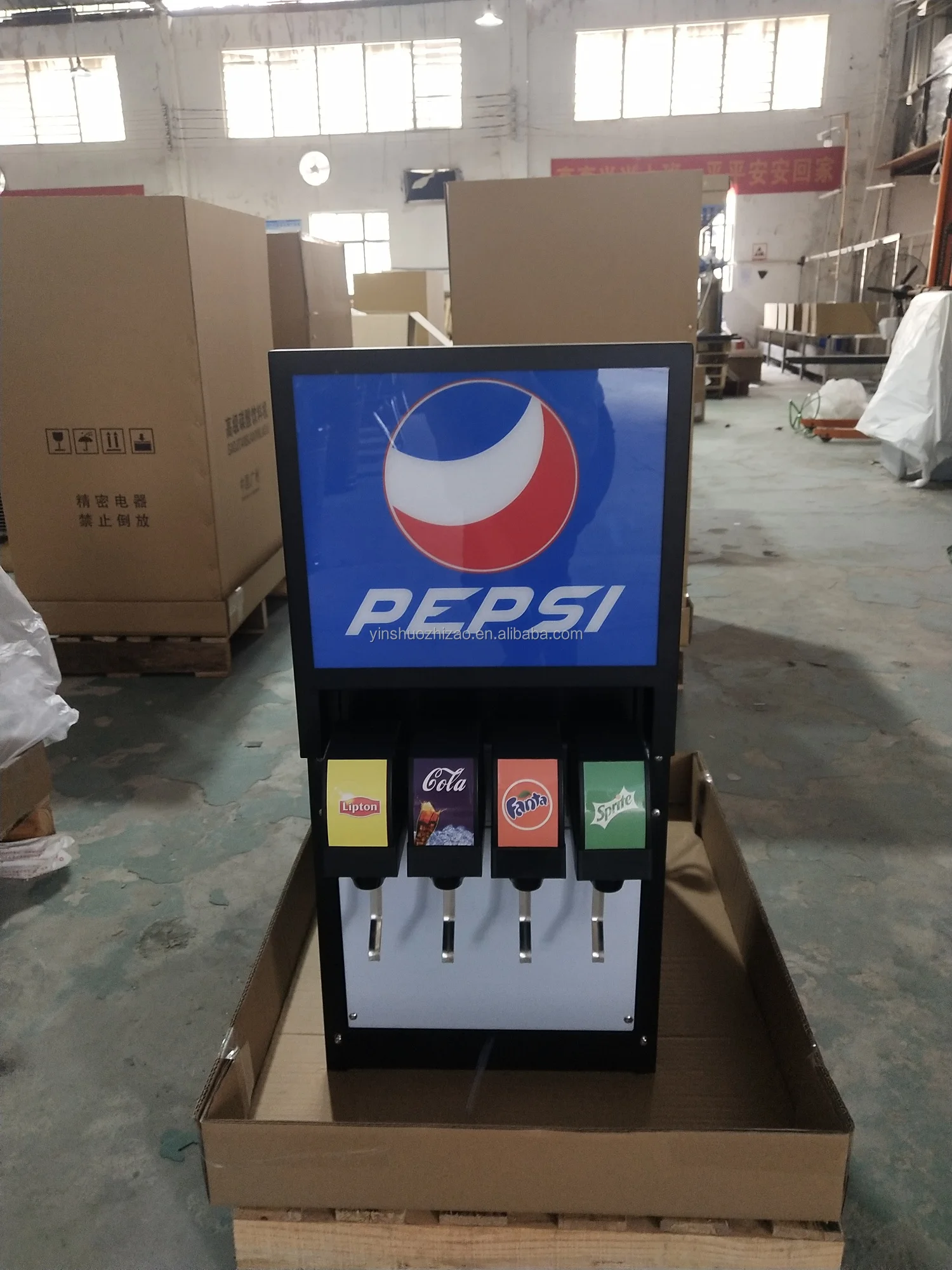 3 Flavor Drink Dispenser Carbonated Beverage Soda Fountain Machine ...
