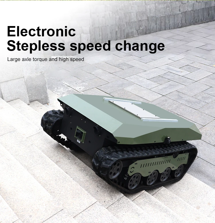 700kg Payload TinS-17 Crawler Robot Base Tracked Robot Chassis Electric ...