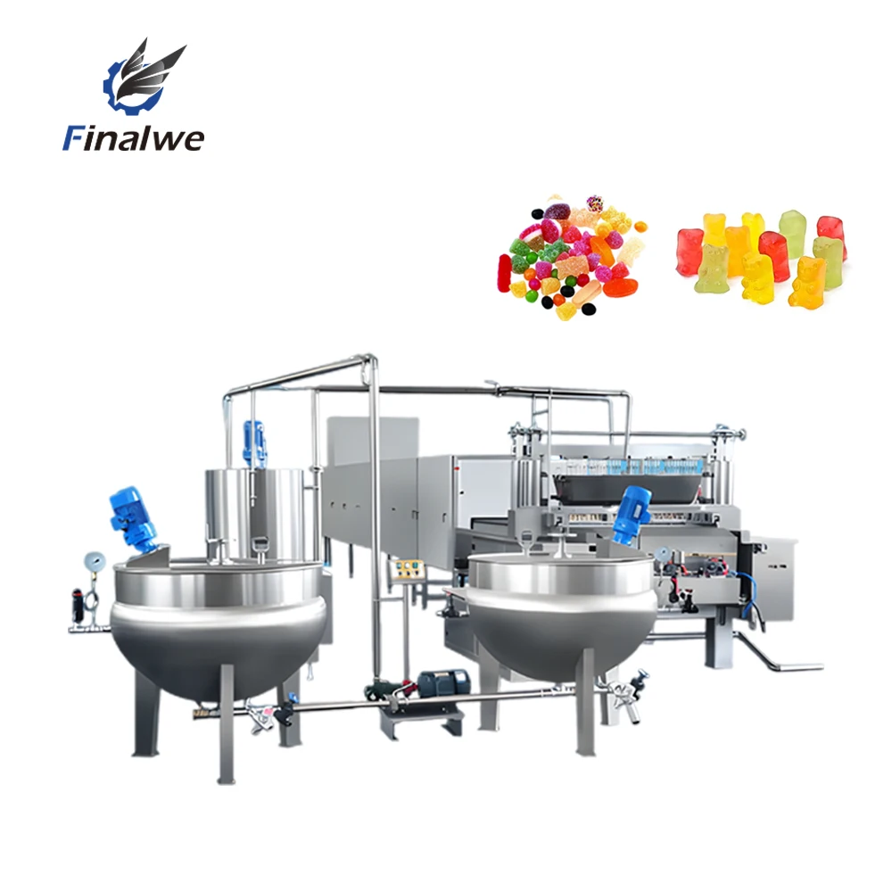 Finalwe New Candy Ball Making Machine 6 Make Depositor Bear Gummy - Buy ...