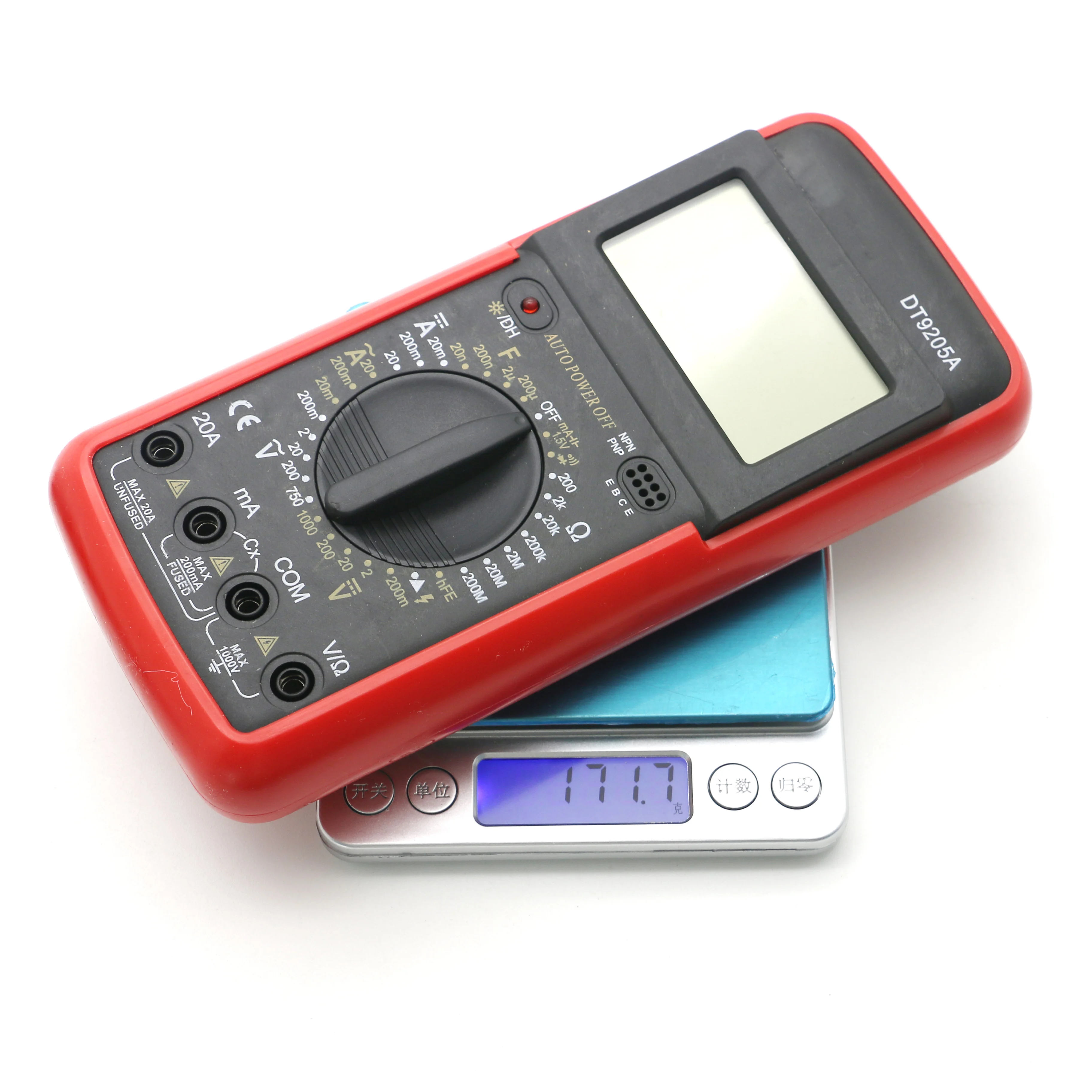 Dt9205a Digital Multimeter Multimeter Digital Professional Smart ...