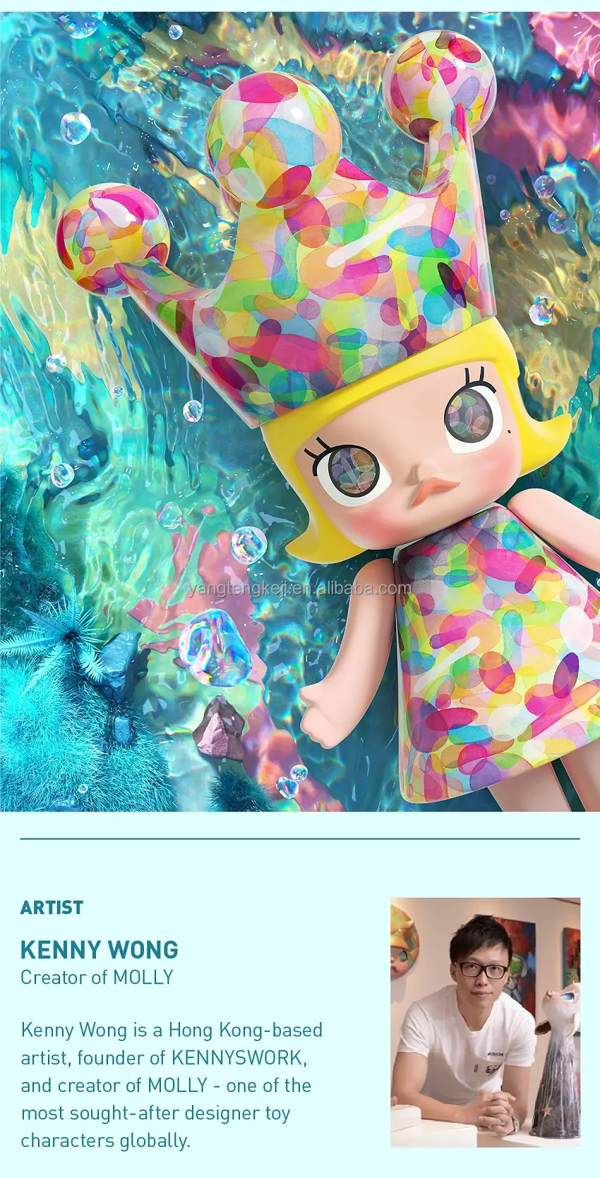 Pop Mart Royal Molly PVC Cartoon Action Figure Toy - Collectible 400% ...