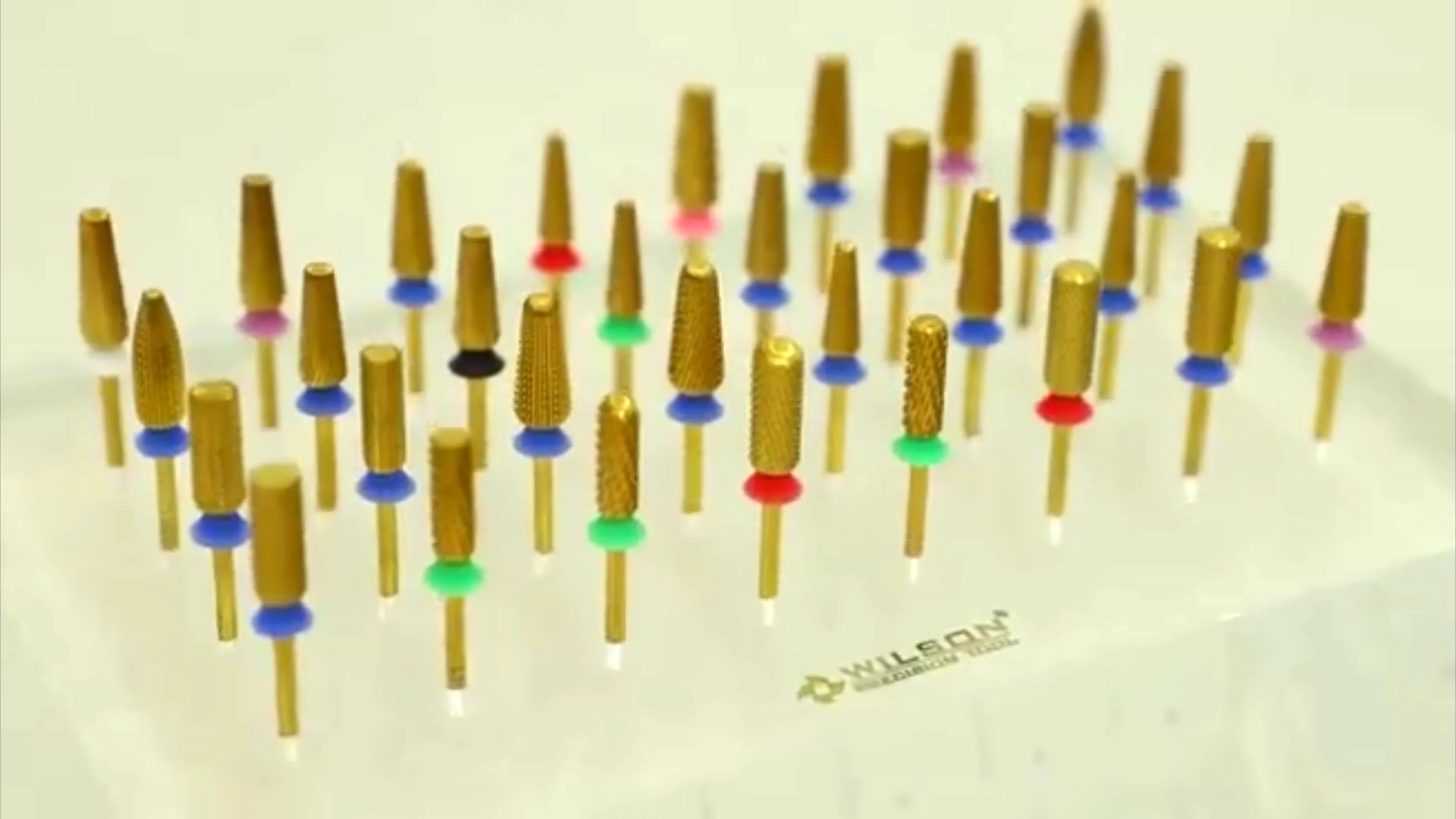 6.6mm Conical Shape Wilson Nail Polish Tool Efficient Diamond Nail Bits ...