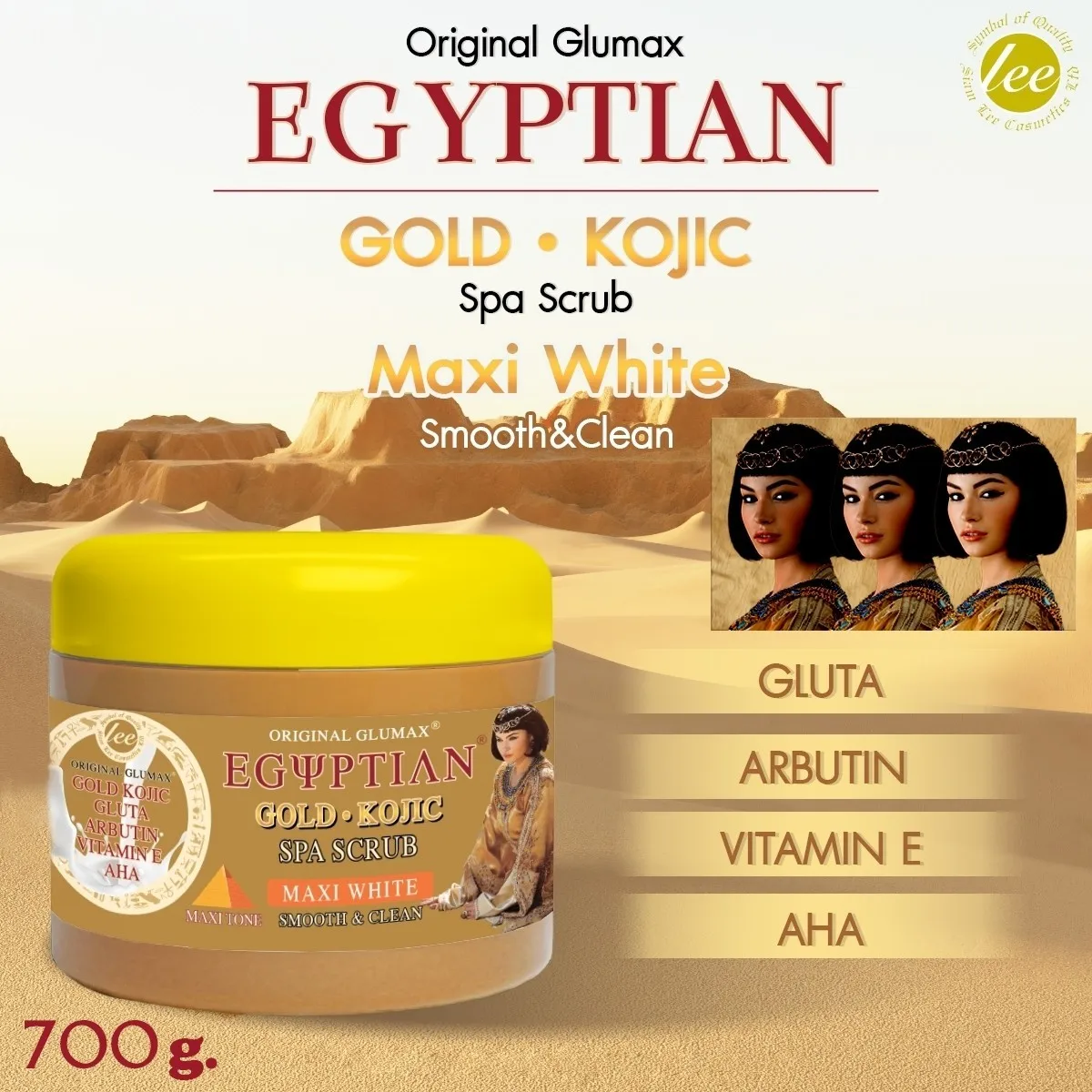 Premium Product Gold Maxi White Spa Scrub Helps Make The Skin Soft And ...