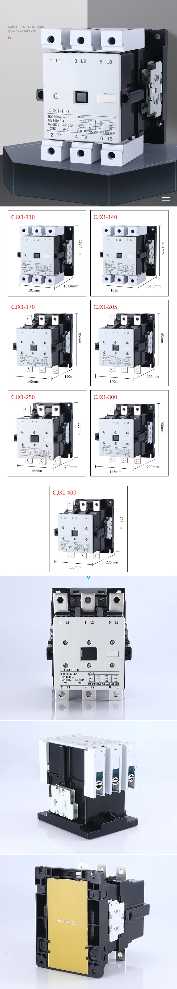 3tf-4822 24v36v110v220v380v Ac Quality Assurance Of Low-voltage Ac ...