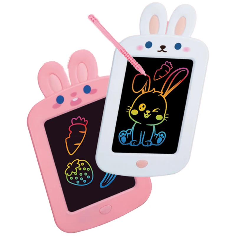Qs New Design Cartoon 8.5 Inch Colorful Electronic Drawing Doodle Board ...