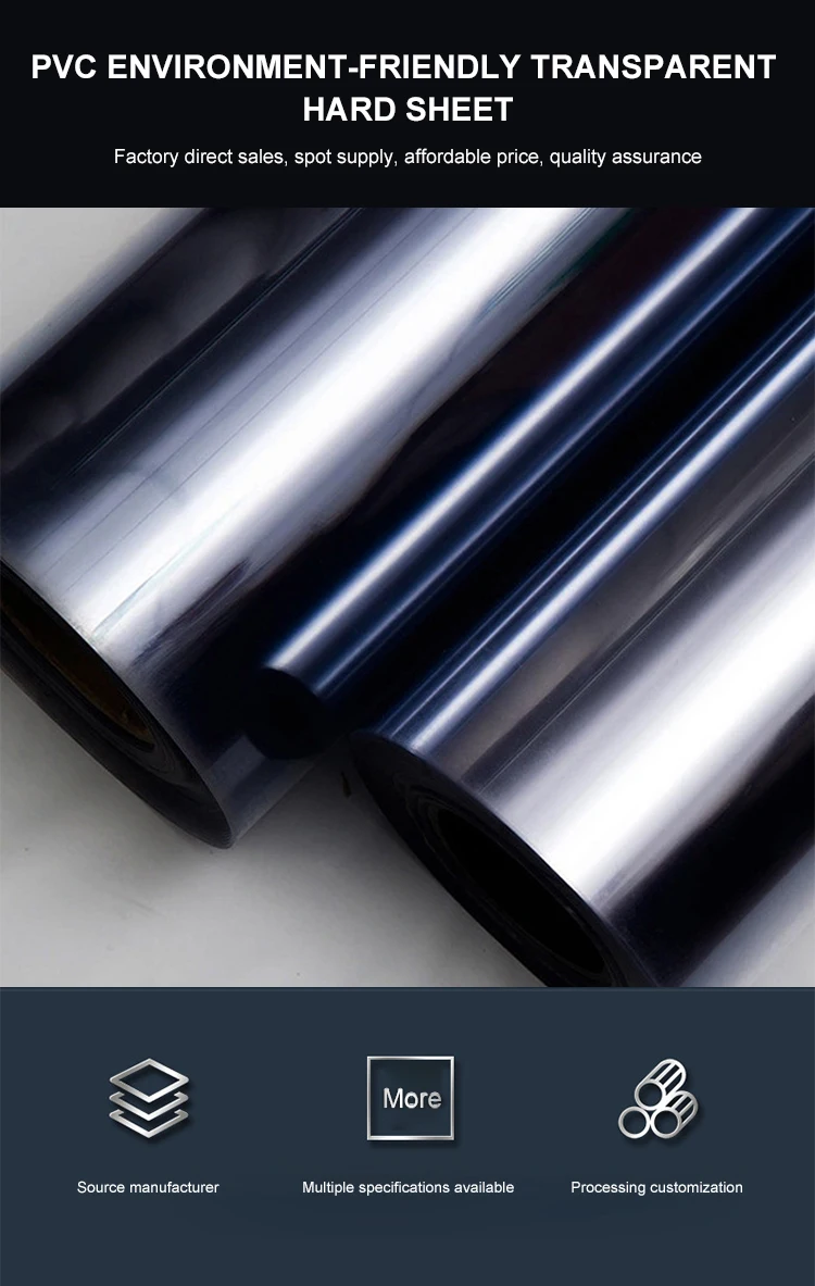 Pvc Plastic Sheet Rolling Sheet Hard Environmental Protection Film Pvc ...