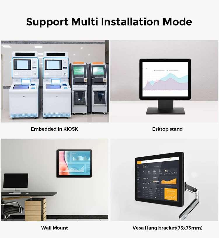 17 Inch Lcd Monitor Industrial 17 Inch Lcd Monitor With Vga Hdmied ...