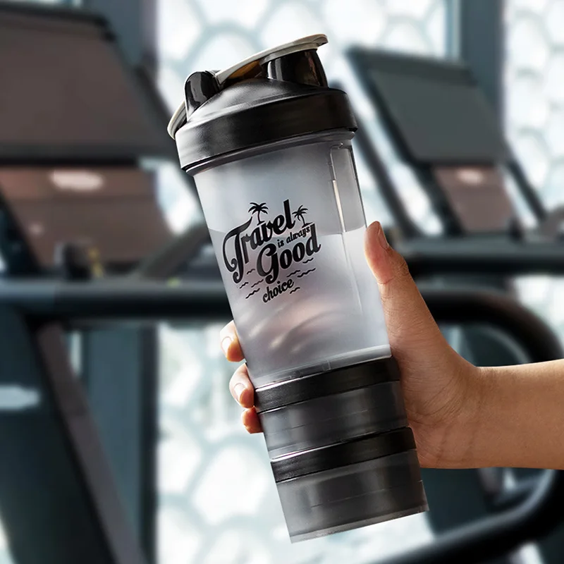 Custom Logo Sports Shaker Cup - Perfect for Gym & Fitness