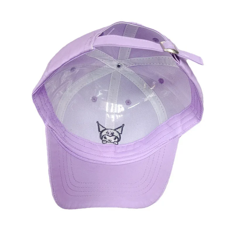Cinnamoroll Sanrio Cap Melody Kuromi Embroidered Pink Cotton Twill Dad ...