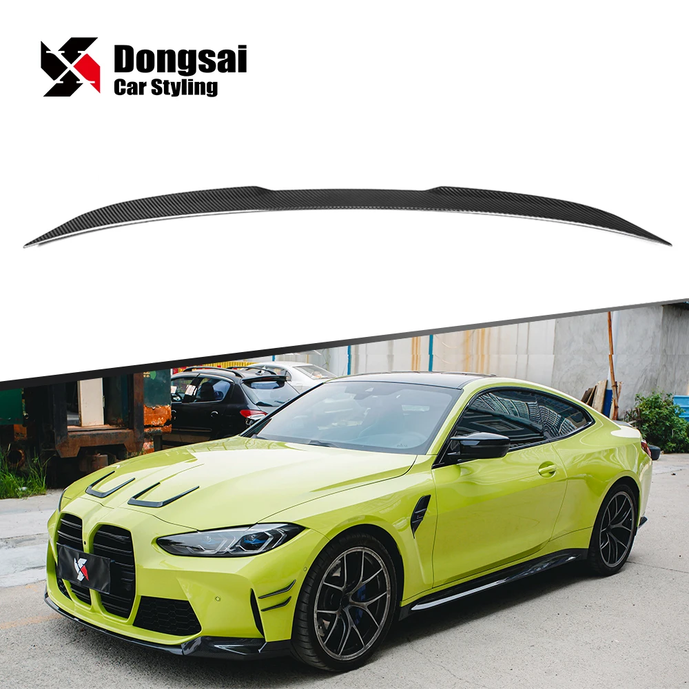 OEM Dry Carbon Rear Spoiler for BMW M4 G82 - Dongsai