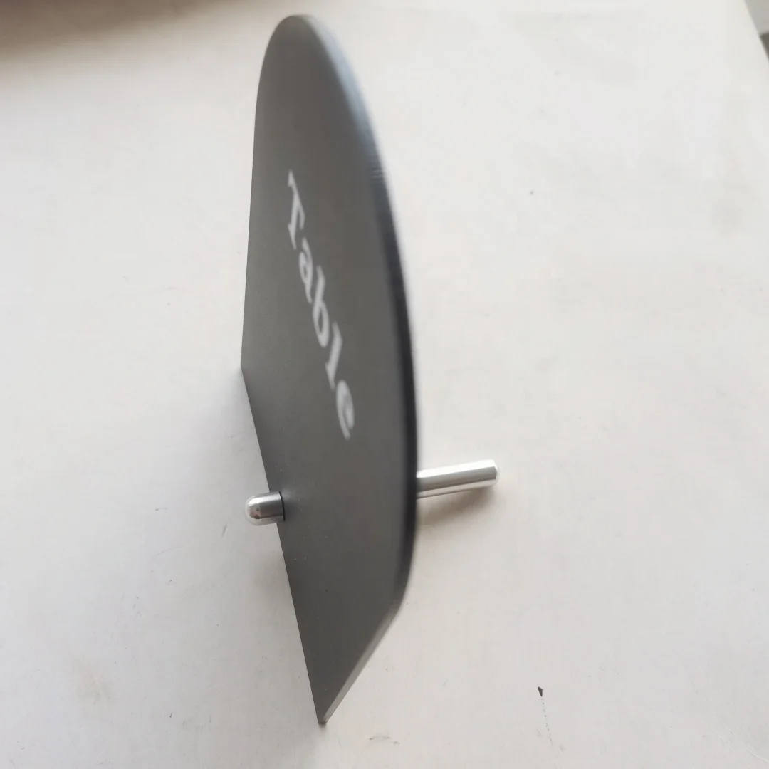 Aluminum Cylinder Desktop Table Top Standoff Silver Anodised Dia 7*50 ...