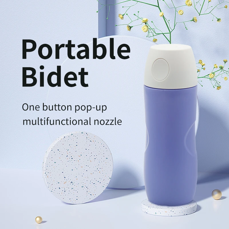 Reusable Personal One-button Handheld Shattaf Bidet Portable Travel ...