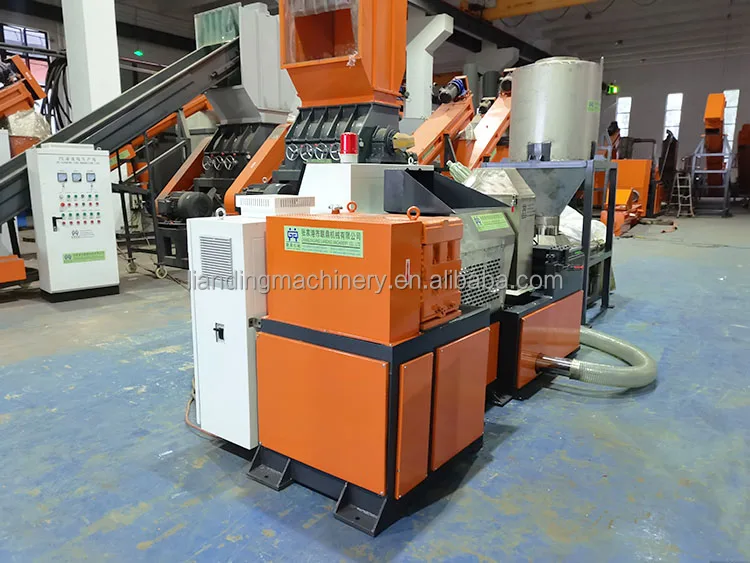 Plastic Pelletizer Granulating Extruder Machine Recycling