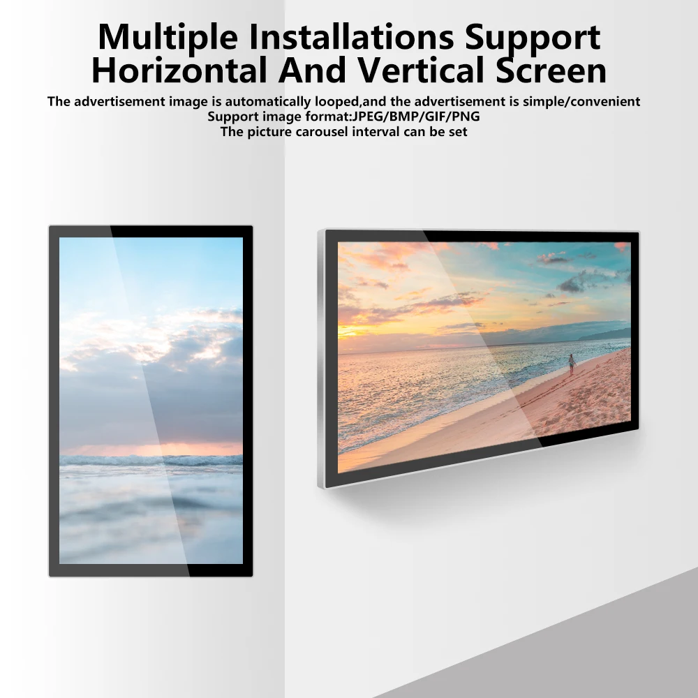 Floor Stand Digital Signage And Displays Android Wifi Ips Touch Screen ...