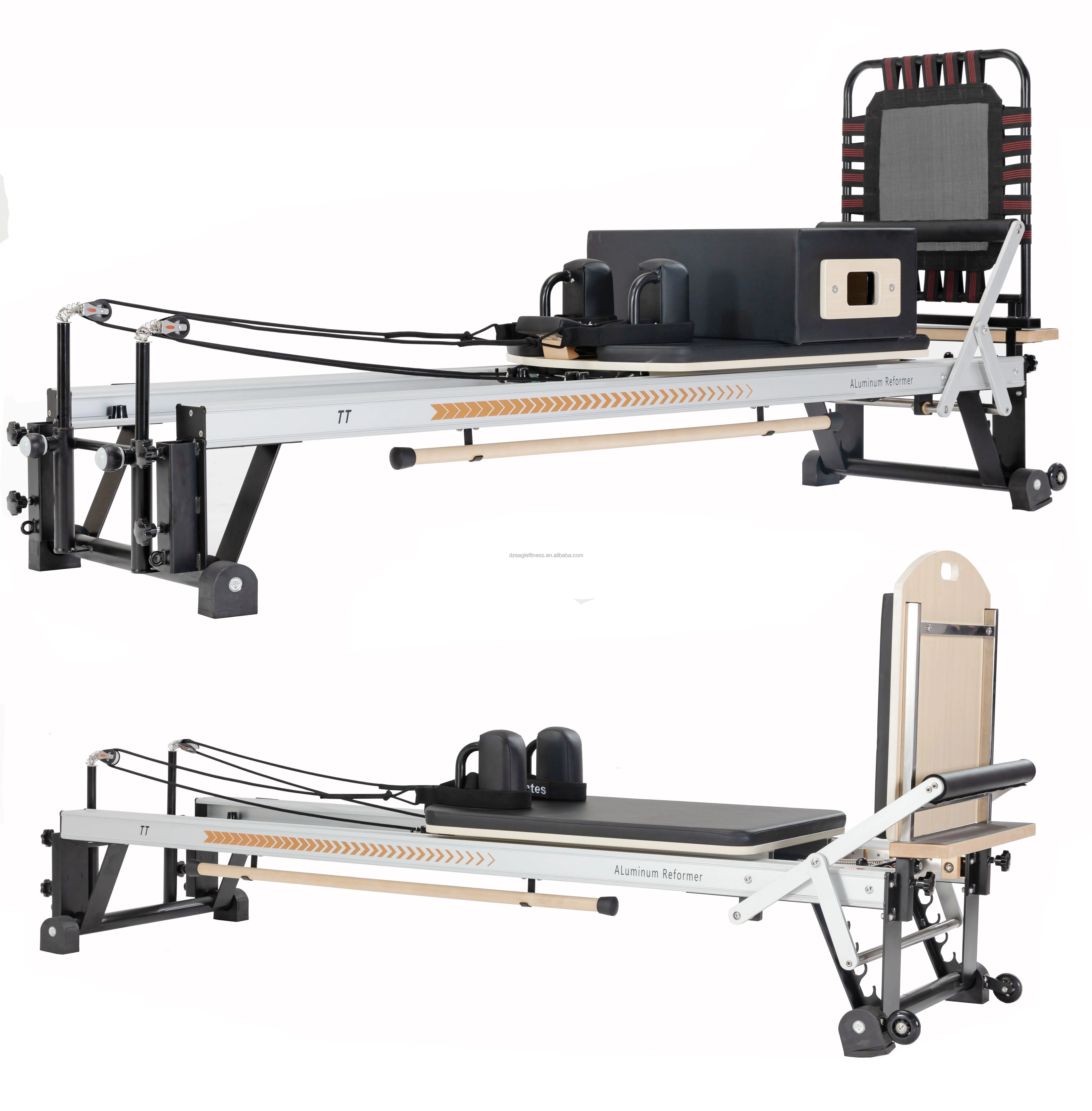 High Quality Folding Pilates Reformer Machine Of Aluminium Reformer ...