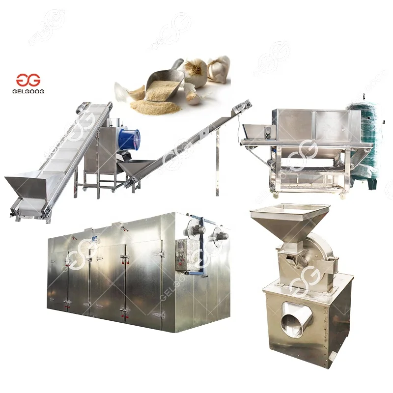 High Quality Ginger Powder Processing Line Production Line of Garlic ...