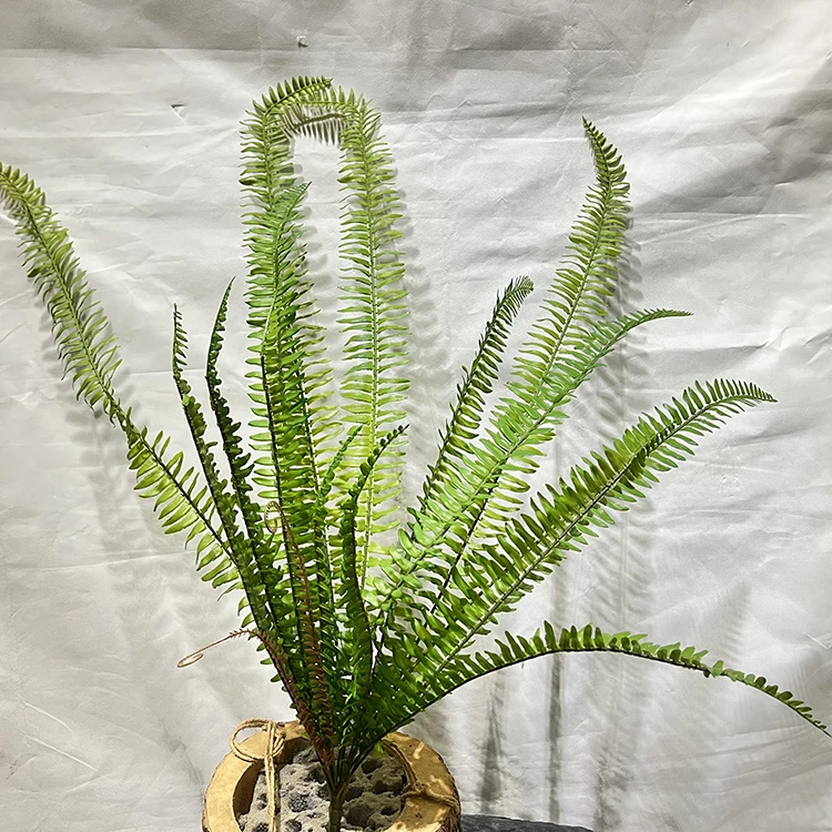 Eg-j231 New Arrival Simulated Fern Persian Leaf Long Fern Leaves Indoor ...