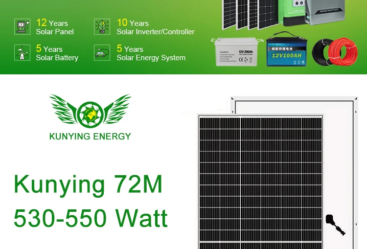550W Solar Panels - Efficient Monocrystalline Solutions