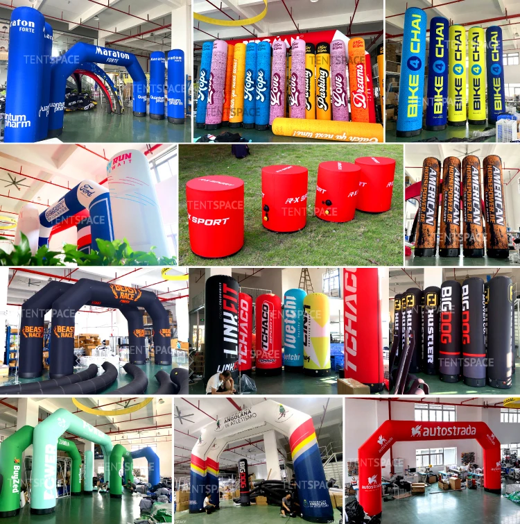 Advertising Inflatable Columns - Durable & Branded Displays