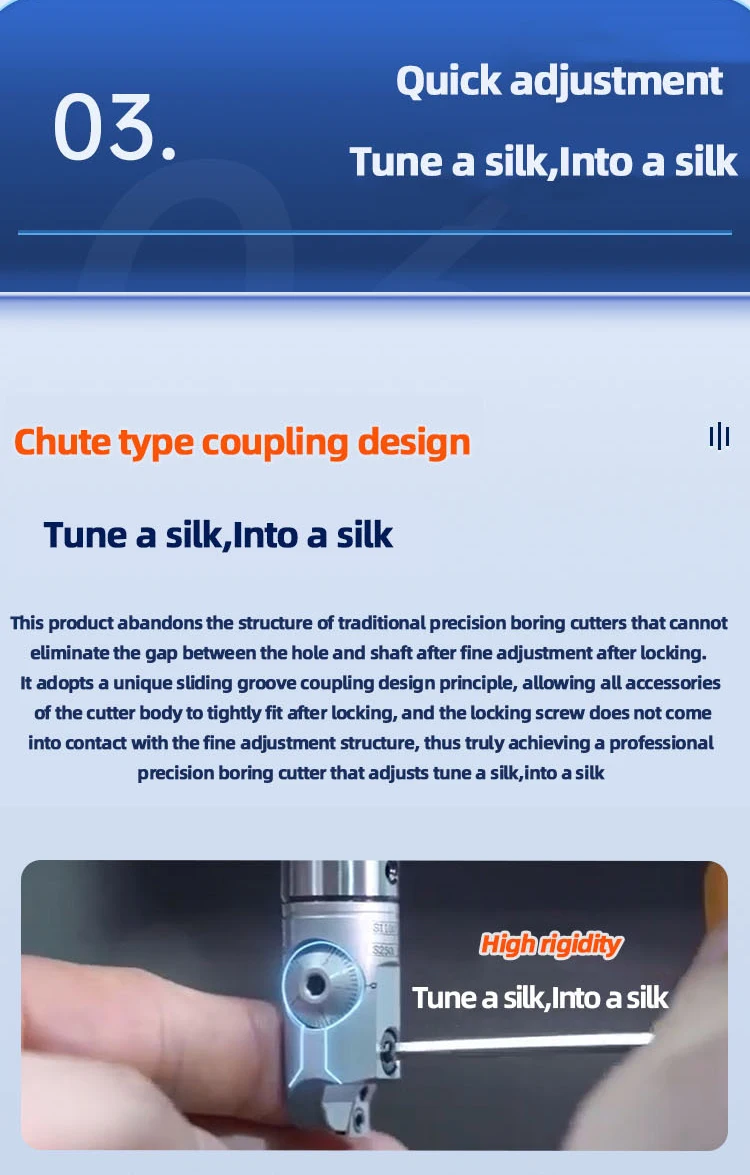 Fine Boring Head Bt40 Tool Holder Boring Bar Sdj Bore Tools Boring ...