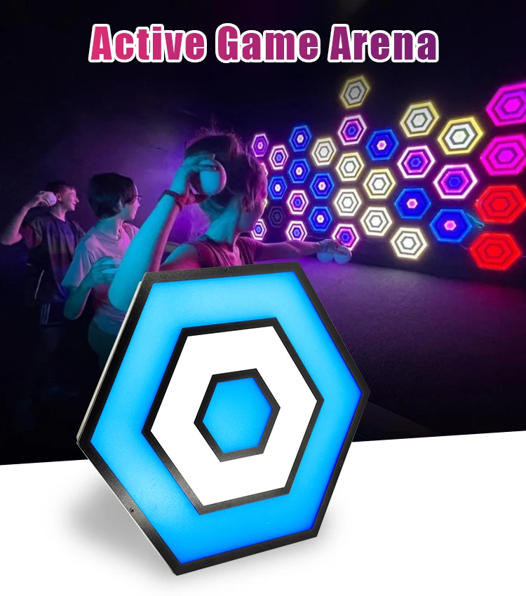 Active Game Wall Light - Interactive LED for Game Rooms